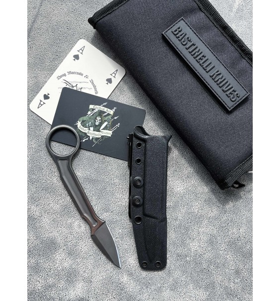 Spade Serrated - Custom Satin