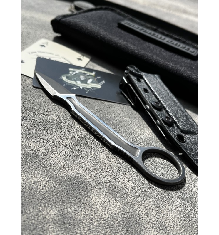 Spade Serrated - Custom Satin